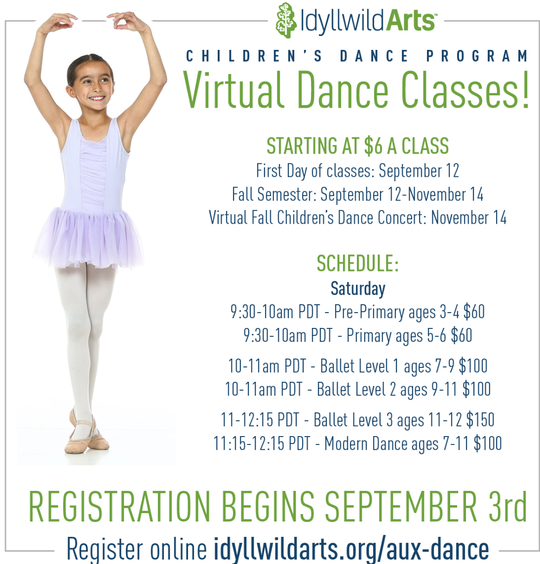 Idyllwild Arts Children's Virtual Dance Program - Idyllwild