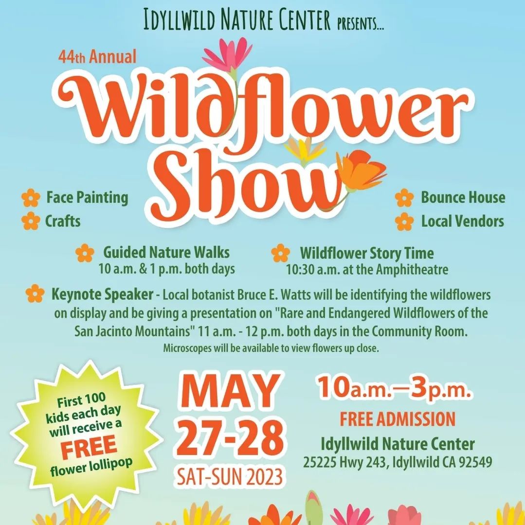 Wildflower Show @The Nature Center - Idyllwild