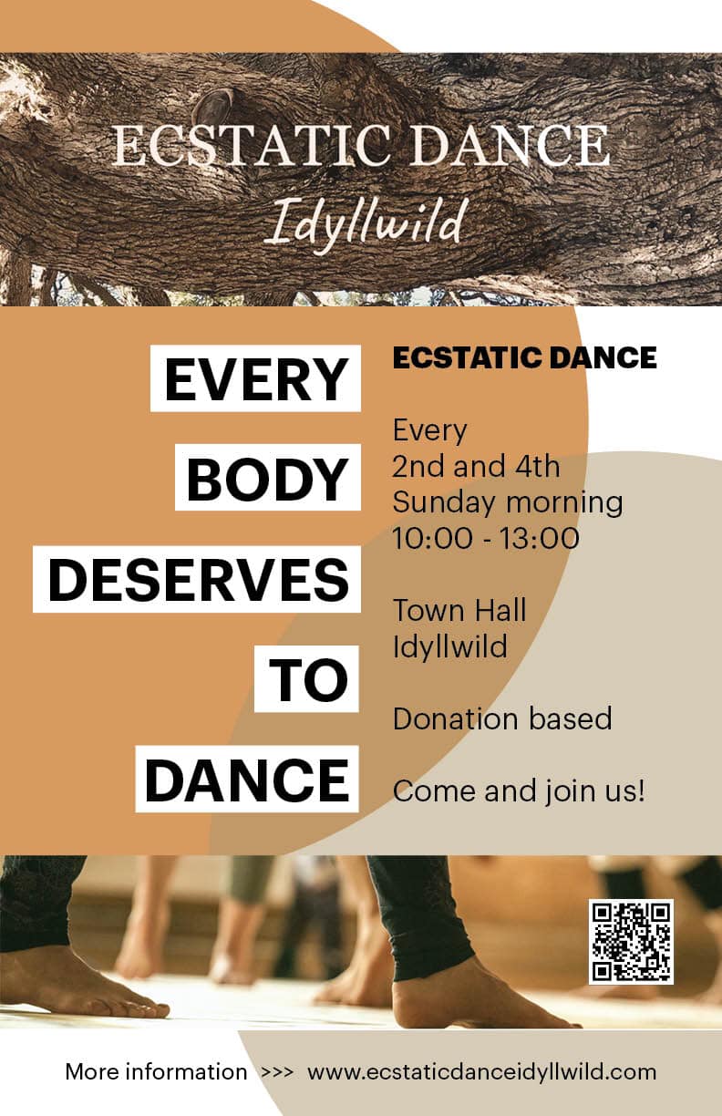 Community ecstatic dance@ town hall - Idyllwild